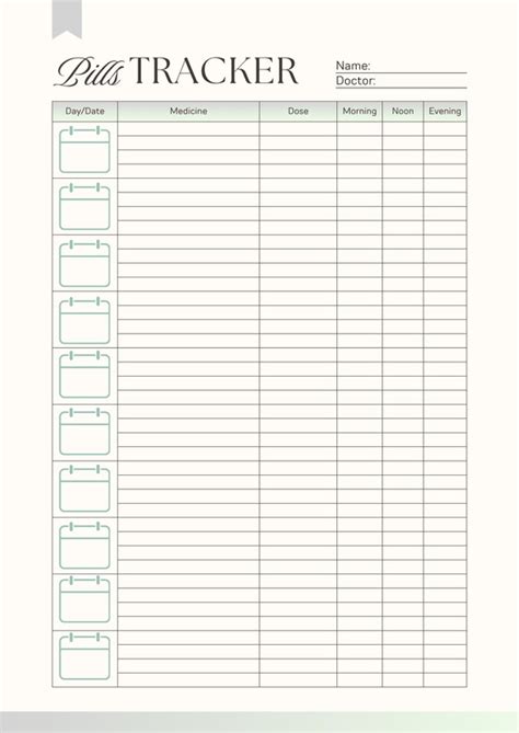Free Customizable Health Planner Templates Canva