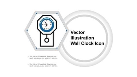Vector Illustration Wall Clock Icon Ppt Powerpoint Presentation