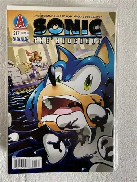 Archie Comics Sonic The Hedgehog 217 N M Eur 23 62 Picclick Fr