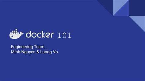 Introduction To Docker Ppt