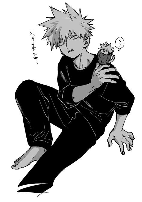 Bakugou Katsuki Boku No Hero Academia Drawn By Tanikudayo Danbooru