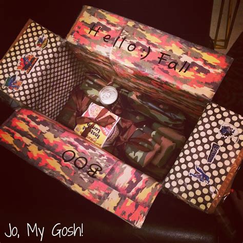 How To Create A Fall Camo Care Package Jo My Gosh Llc