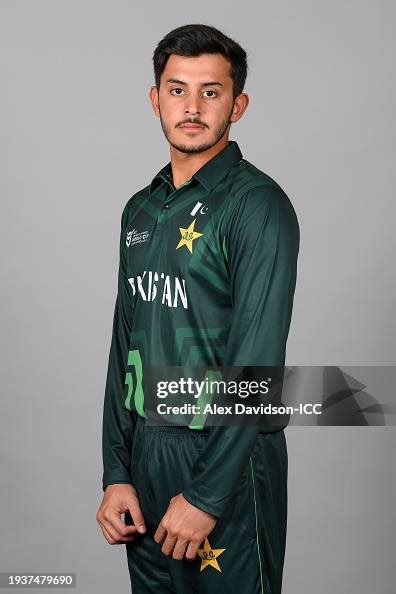 Saad Baig Of Pakistan Poses For A Portrait Ahead Of The Icc U19 Mens