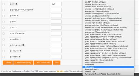 How To Use Static Values And Create ‘custom Content For Your Product Feed Adtribes