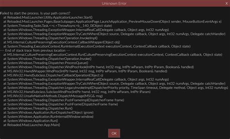 Bug Failing To Launch P4g Failed To Parce Launcher Configuration Asked That I Report It