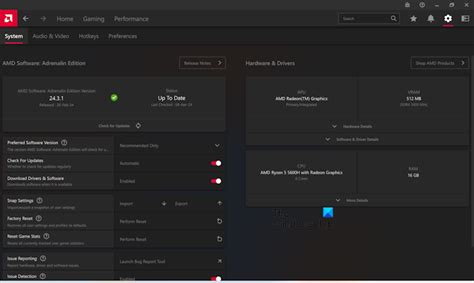 How To Use AMD Software Adrenalin Edition On Windows 11