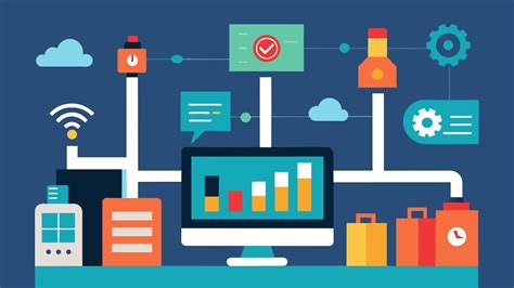 Premium Vector Realtime Monitoring An Image Of A Screen Displaying Realtime Data And Alerts