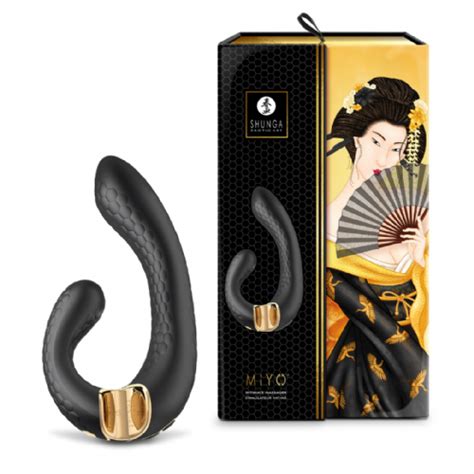 Shunga Miyo črn Vibrator