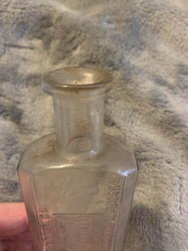 Vintage James W Waters Rubright Manufacturing Co Embossed Bottle New Bern Nc 4760507993