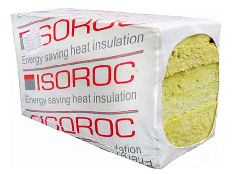Негорючие гидрофобизированные плиты ISOROC ИЗОВЕНТ-Н, 1000х600х100 мм ...