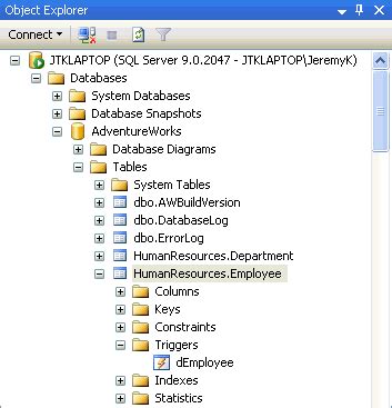 Disable Triggers In SQL Server 2005