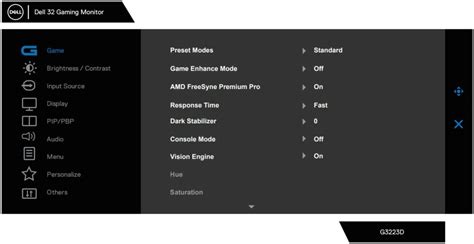 Dell G3223D Display Profiles For Reaching The Boundaries Of Color