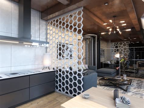 Перегородка Hexagon 3Д Панели Volume Form