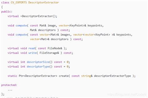 视觉slamopencv特征匹配相关函数descriptormatcher Opencv Csdn博客