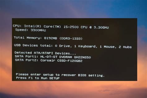 Please Enter Setup To Recover Bios Setting How To Fix It Artofit