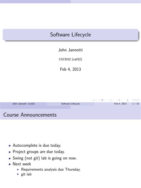 Lifecycle Of Sw Project Pdf Software Development Process Software Prototyping