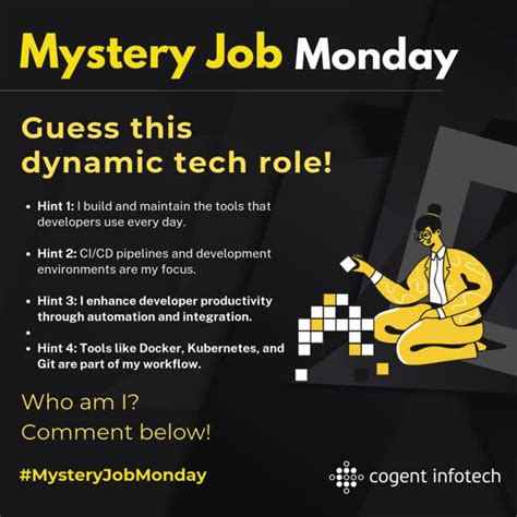 Cogentuniversity Mysteryjobmonday Techcareers Agileleadership Cogent University