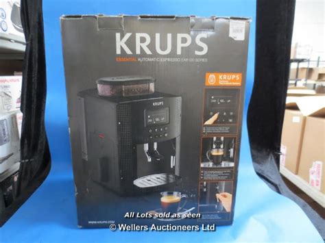 KRUPS ESSENTIAL AUTOMATIC ESPRESSO EA8100 SERIES / GRADE: RETURNS (DC3 ...