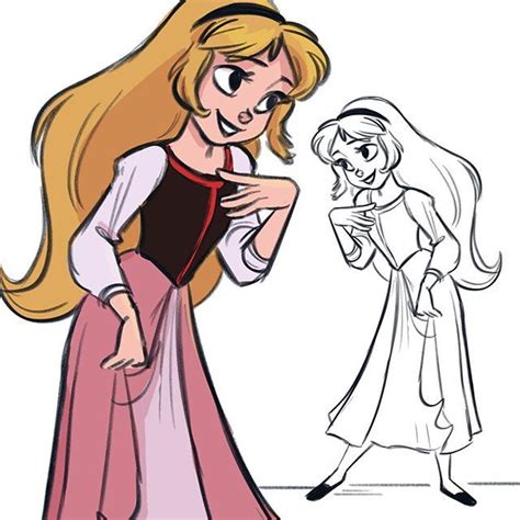 Miranda Yeo On Instagram A Little Eilonwy Sketch Fanart Disney