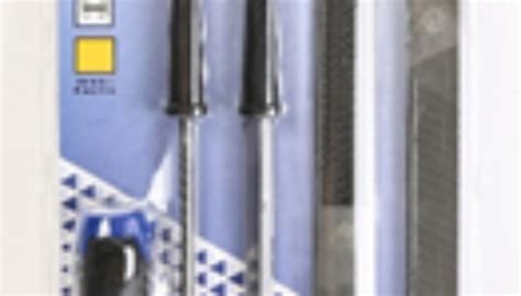 5 Piece File Set Blister Pack Mitco