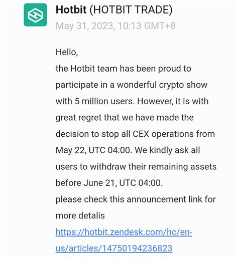 핫빗거래소 운영 종료한다네요 ㅠ Cobak Coin Community Cryptocurrency