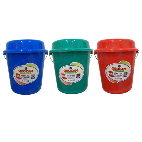 Orocan Handy Pail With Lid 10l Shopee Philippines