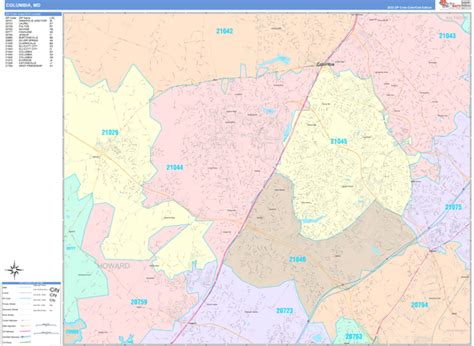 Maps Of Columbia Maryland