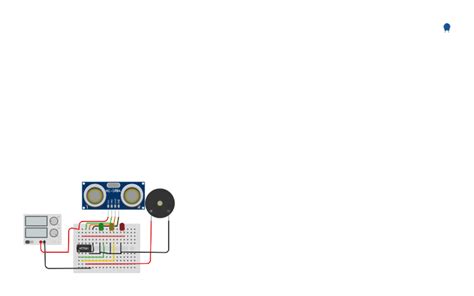 Circuit Design Smart Car Parking System Tinkercad