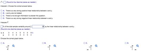 Solved For Each Data Set Interpret Their Values Complete Chegg Com
