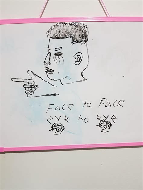 Guys I Tried Drawing Nle Choppa On My Smol Whiteboard But I Messed Up A