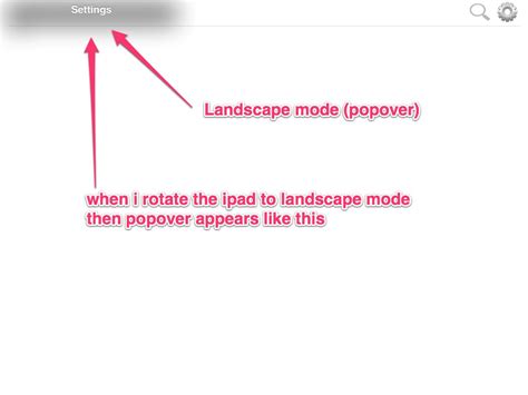 Iphone Uipopovercontroller Disappears When Ipad Orientation Changes
