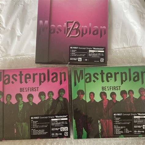 【新品未使用】masterplan Cd Blu Ray 3形態セットbe First メルカリ