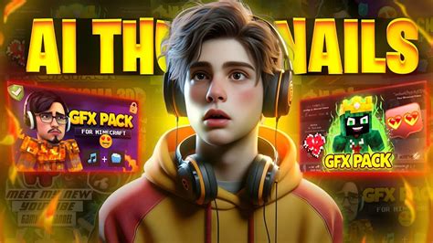 How To Make Viral Thumbnails Using Ai🔥 For Gaming And Real Life In Hindi Dont Miss 🤯 Youtube