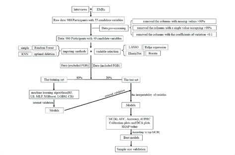 overview of the main modeling steps download scientific diagram