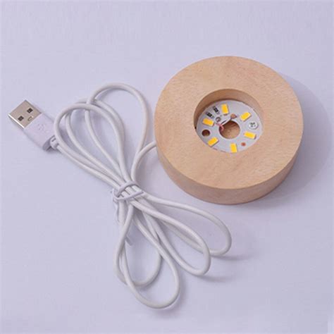 Badu Bg Светеща кристална топка Творческа галактика Нощна лампа Орнамент Usb захранвани