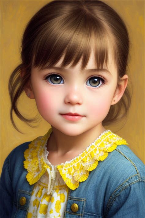 어린 소녀 초상화 2세 A Girl Portrait