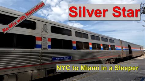 Amtraks Silver Star Train Re Mix With Narration New York To Miami In A Sleeping Car Bedroom
