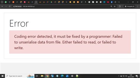 Moodle Error Coding Error Detected It Must Be Fixed By A Programmer