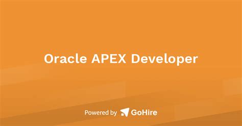 Oracle Apex Developer At Nexone Jobs At Nexone