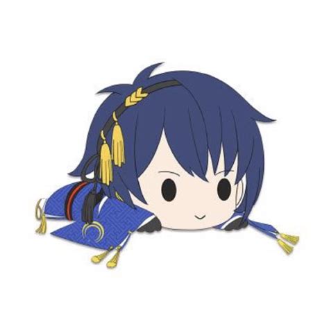 黑客優品《 刀劍亂舞 》三日月 宗近 鶴丸 國永 加州 清光 筆袋 筆盒 文具盒 文具袋 靠枕 抱枕 雙面 趴姿 娃娃 蝦皮購物