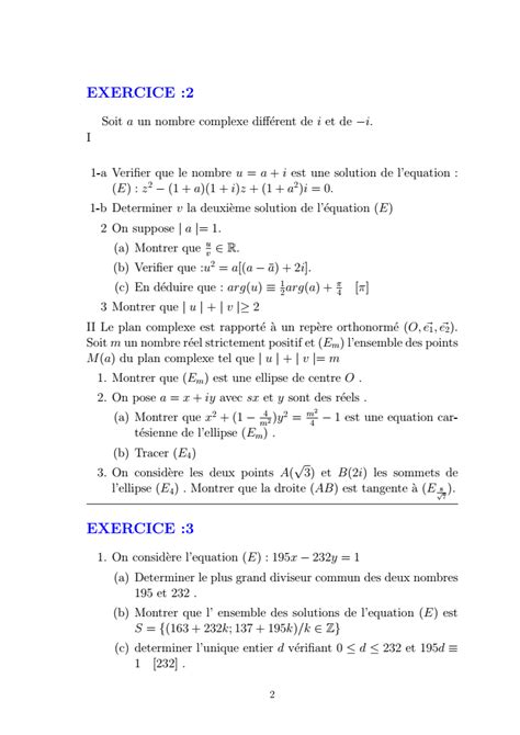 Epreuve De Maths Juin 2007 Série Sciences Mathématiques الملفات ويتود