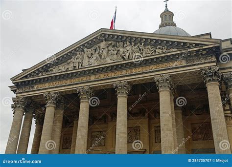 Corinthian Column And The Pediment Stock Image Image Of Pantheon