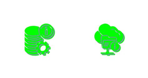 Data And Folder Icon Vector Art At Vecteezy