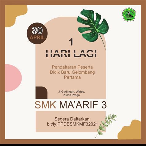 Contoh Flayer Instagram Ppdb 2021 Komunikasi Visual