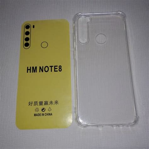 Jual Anti Crak Xiaomi Redmi Note 8 Softcase Silikon Jelly Bening