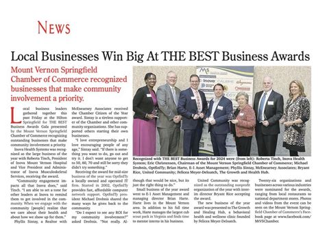 Mount Vernon Springfield Chamber Of Commerce On Linkedin The Best