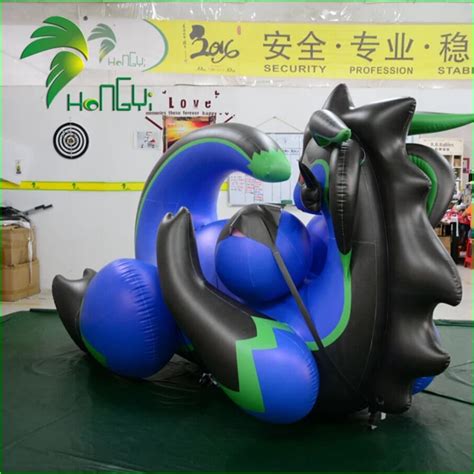 Hongyi Customized Sexy Dragon Toy Inflatable Dragon Rider