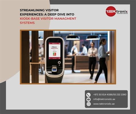 Kiosk Visitor Management System In Across The Uae By Tektronix