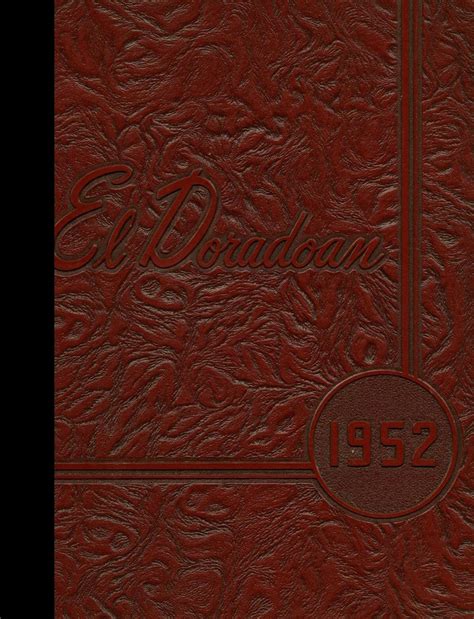 Reprint 1952 Yearbook El Dorado High School El Dorado Kansas