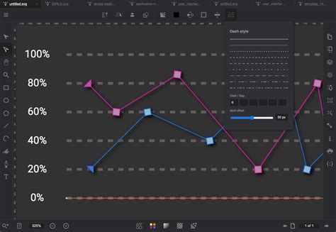 Set The Dashed Line Of An Svg Element